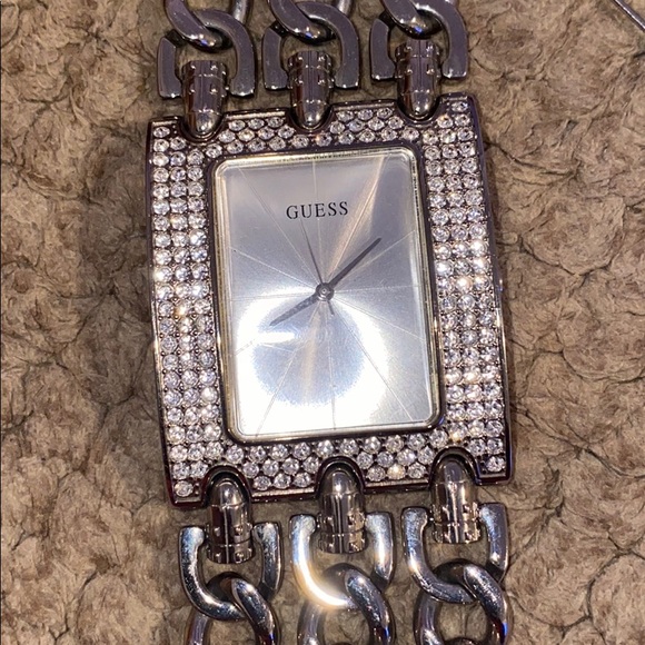 Guess | Jewelry | Guess Crystal Watch | Poshmark